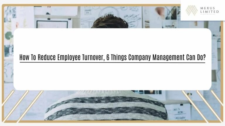 How to Reduce Employee Turnover, 6 Things Company Management Can Do ...