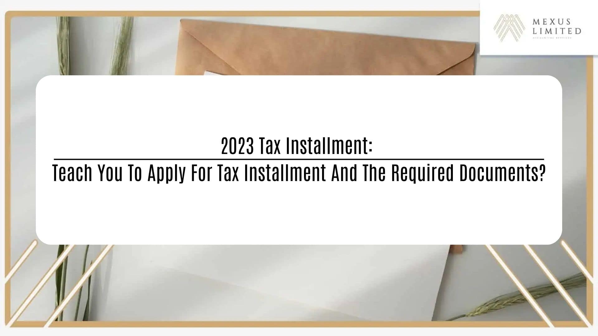 2023 Tax installment: teach you to apply for tax installment and the ...