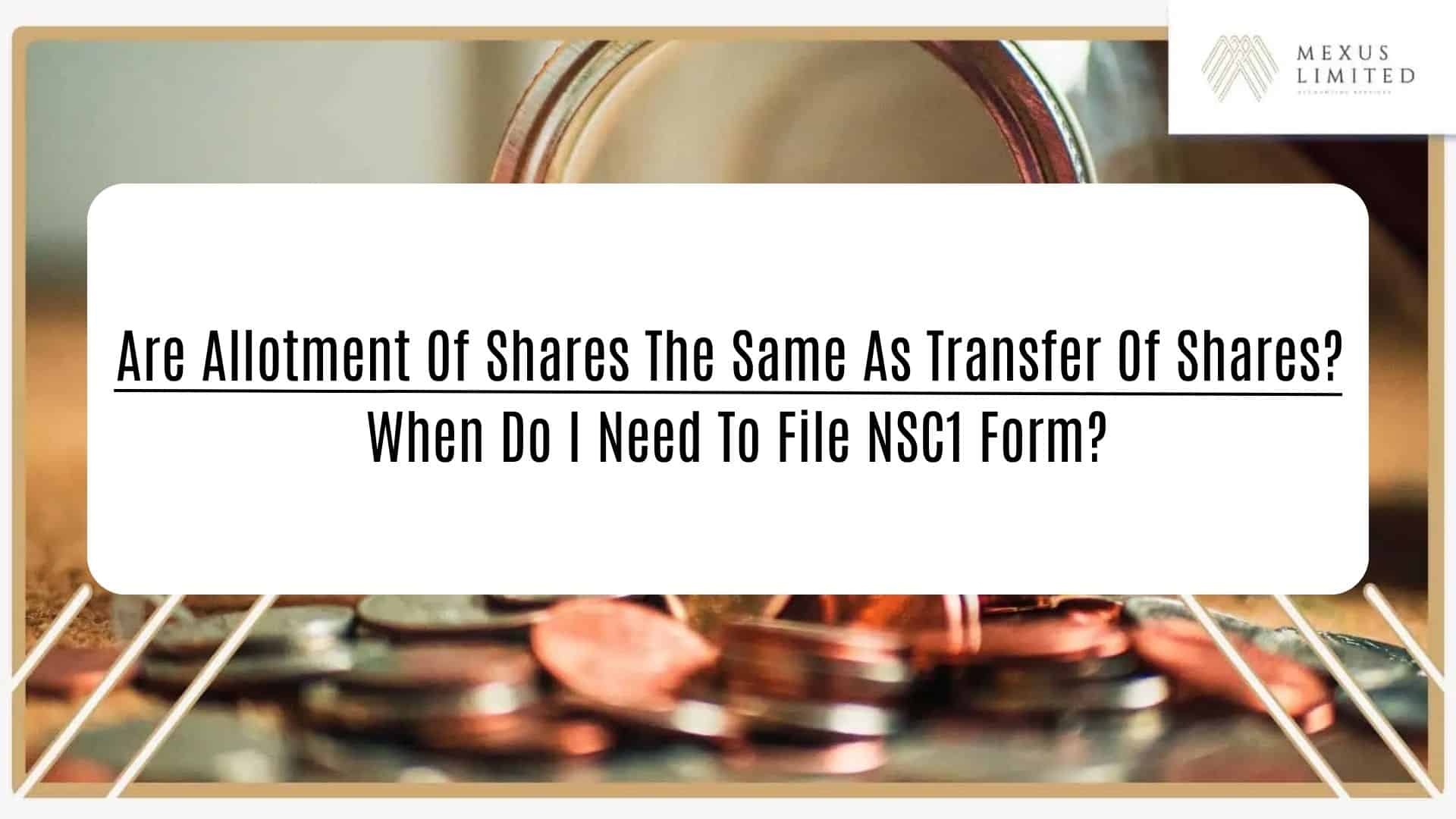 Are allotment of shares the same as transfer of shares? When do I need ...