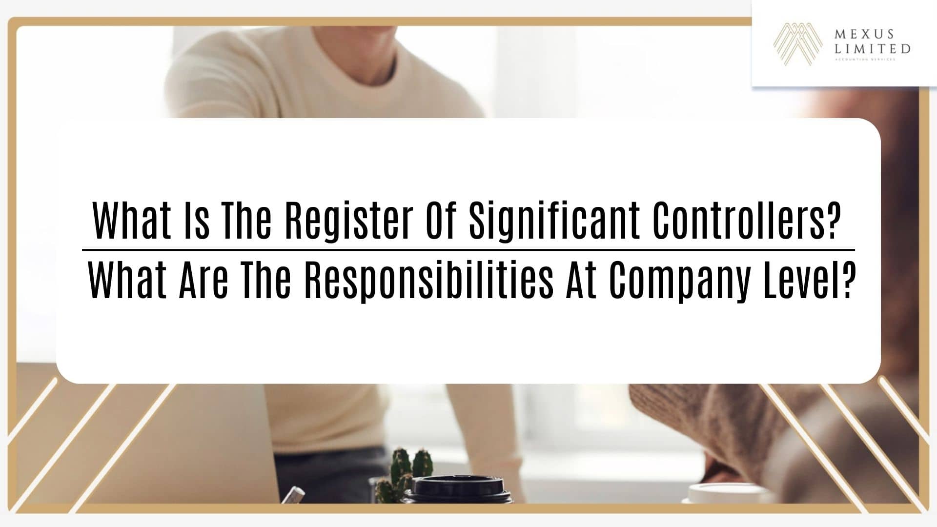 What is the register of significant controllers? What are the ...