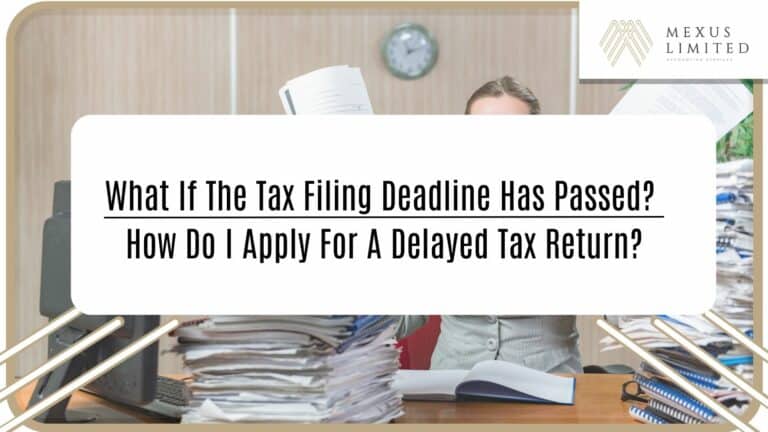 What if the tax filing deadline has passed? How do I apply for a ...