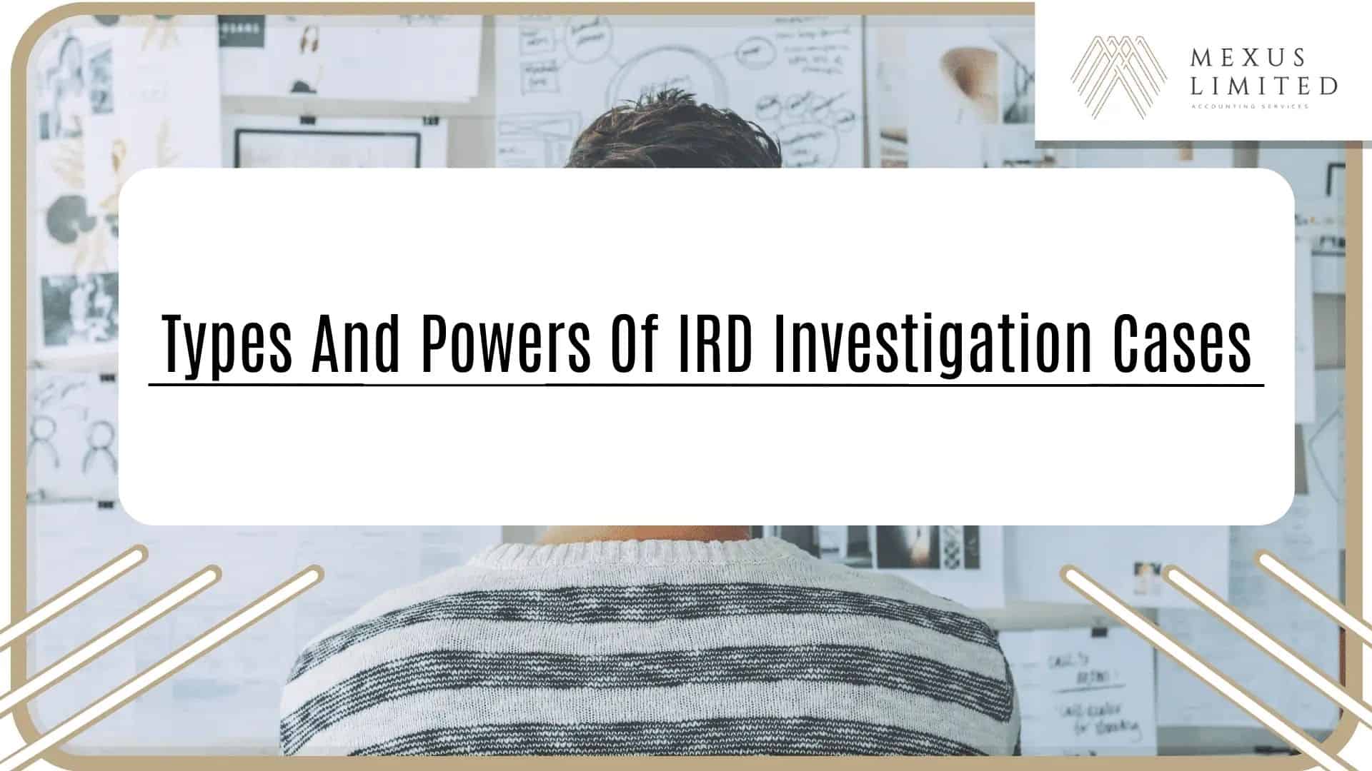 Types and powers of IRD investigation cases (2024) - Mexus 會計事務所