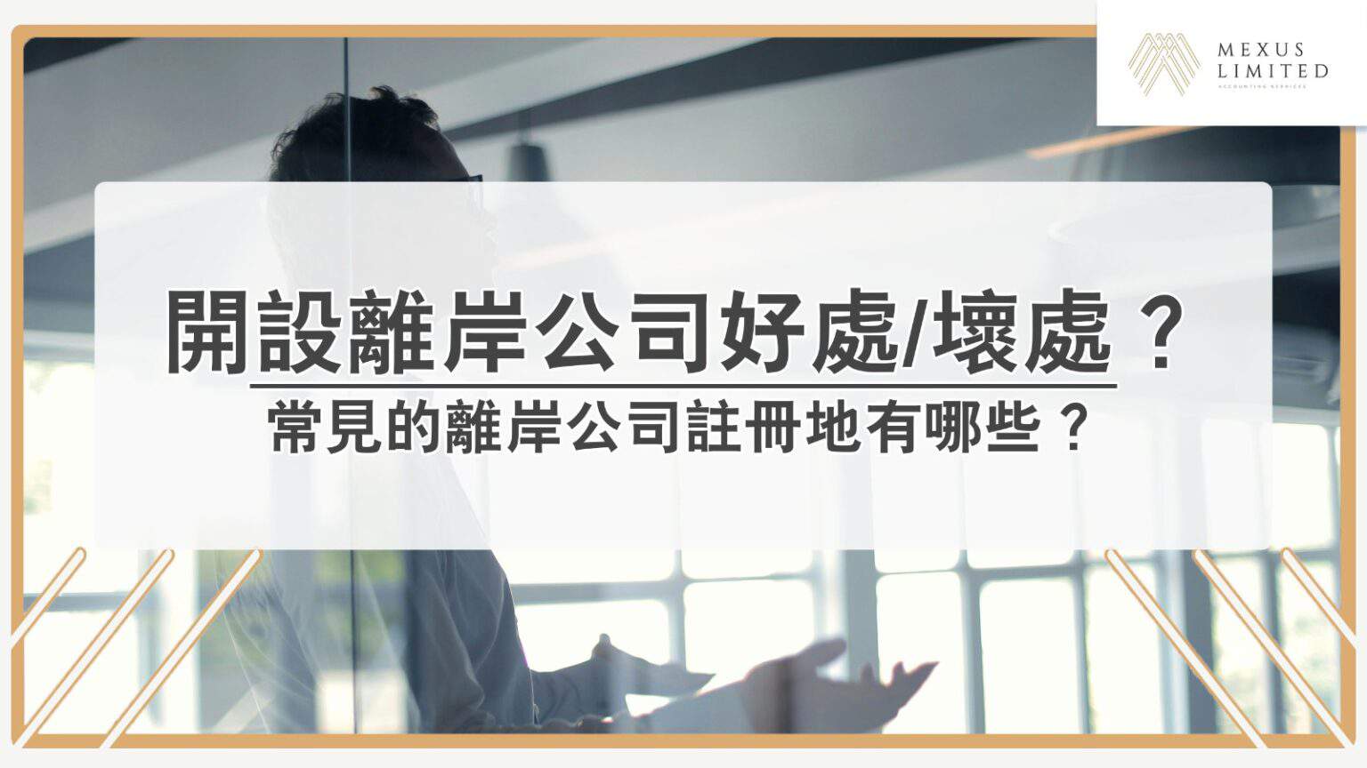 商業登記證的業務形性質寫上「corp」代表什麼？原來後果可大可小 2024 Mexus 會計事務所